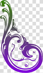 Purple And Green Ornate Illustration Transparent Background PNG Clipart Purple And Green Ornate Illustration Transparent Background PNG Clipart