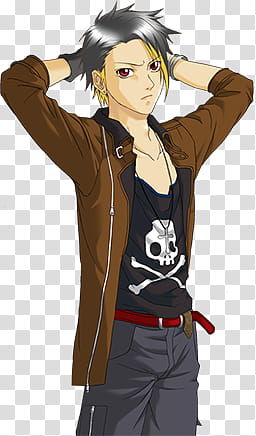 Personaje Nakatsu Takeshi de Kaze no Satsui, __丈士_斜め_私服差分_真剣 ...