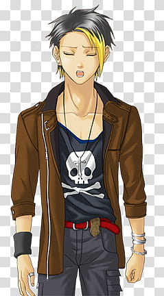 Personaje Nakatsu Takeshi de Kaze no Satsui, __丈士_正面_私服_辛い2 transparent ...