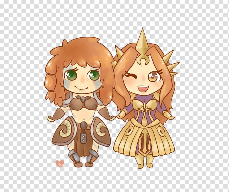 Leona and Sonya transparent background PNG clipart | HiClipart