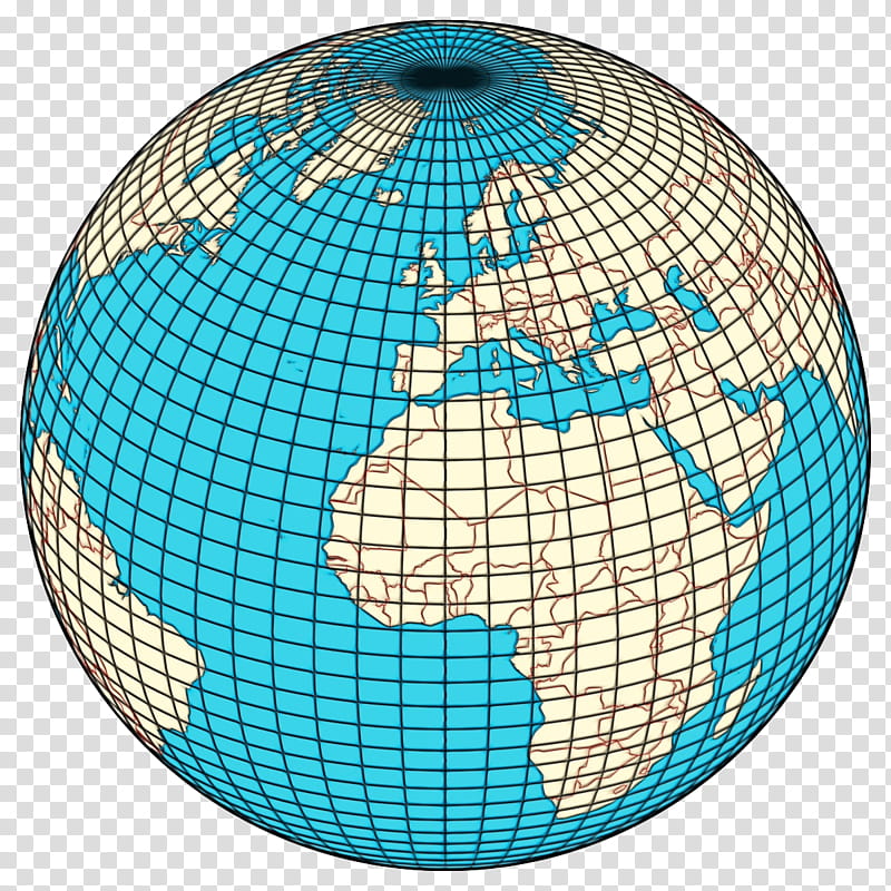 Earth Geographic Coordinate System Latitude Longitude Circle Of